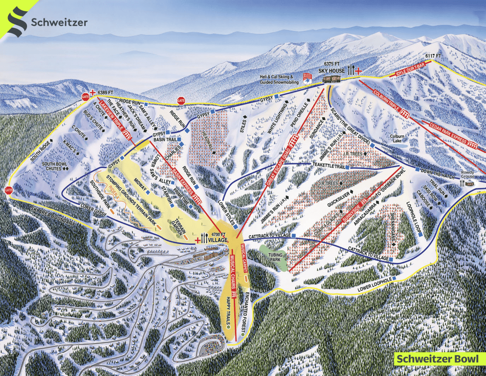 Schweitzer Ski Resort Review | Idaho — PeakRankings