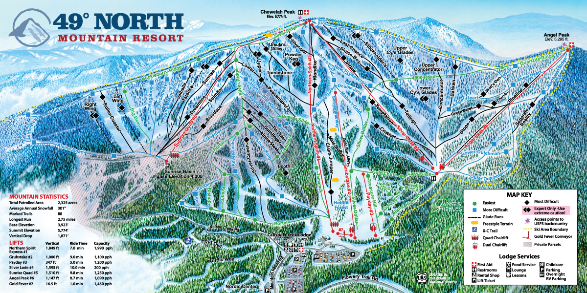 49 Degrees North Ski Resort Review | Washington — PeakRankings