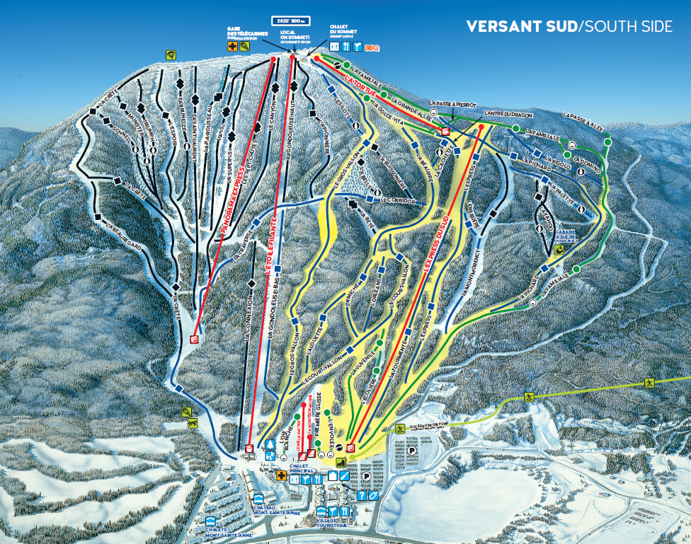 Mont-Sainte-Anne Ski Resort Review | Quebec — PeakRankings