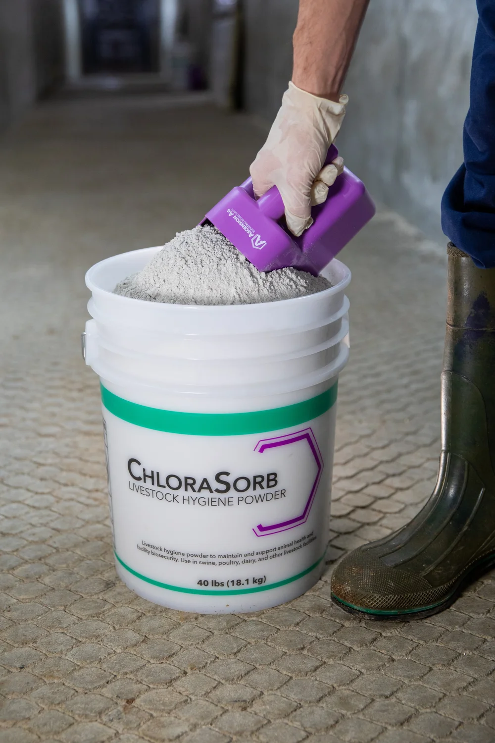 Ascension Ag | ChloraSorb Livestock Hygiene Powder