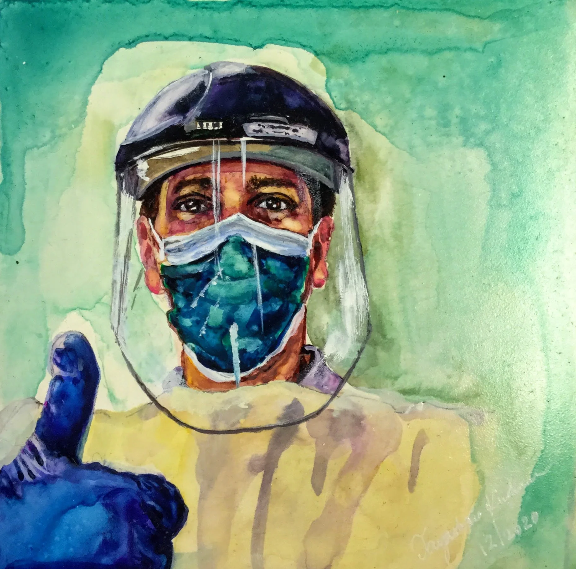 The Pandemic Portrait Series — Jayashree Krishnan
