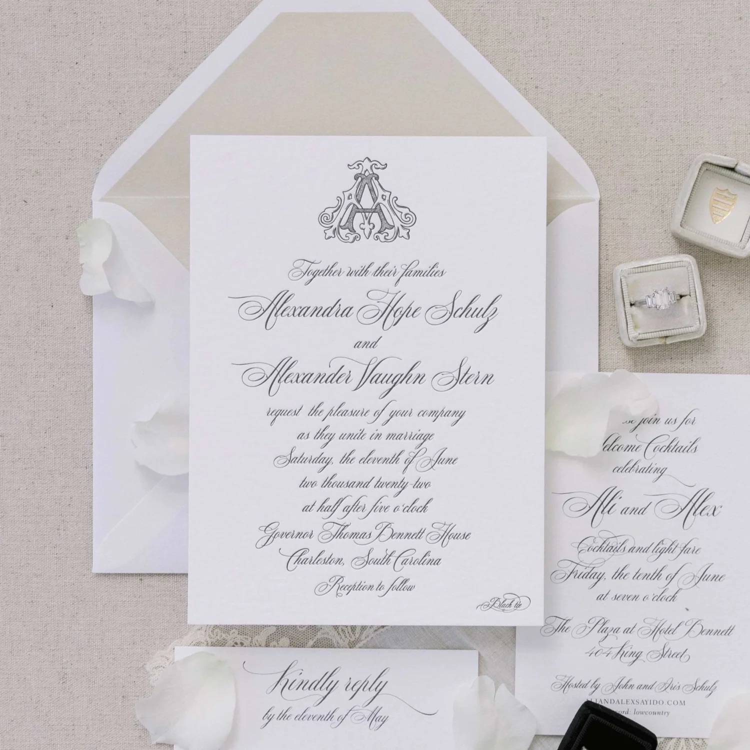 Wedding Invitations — Studio R