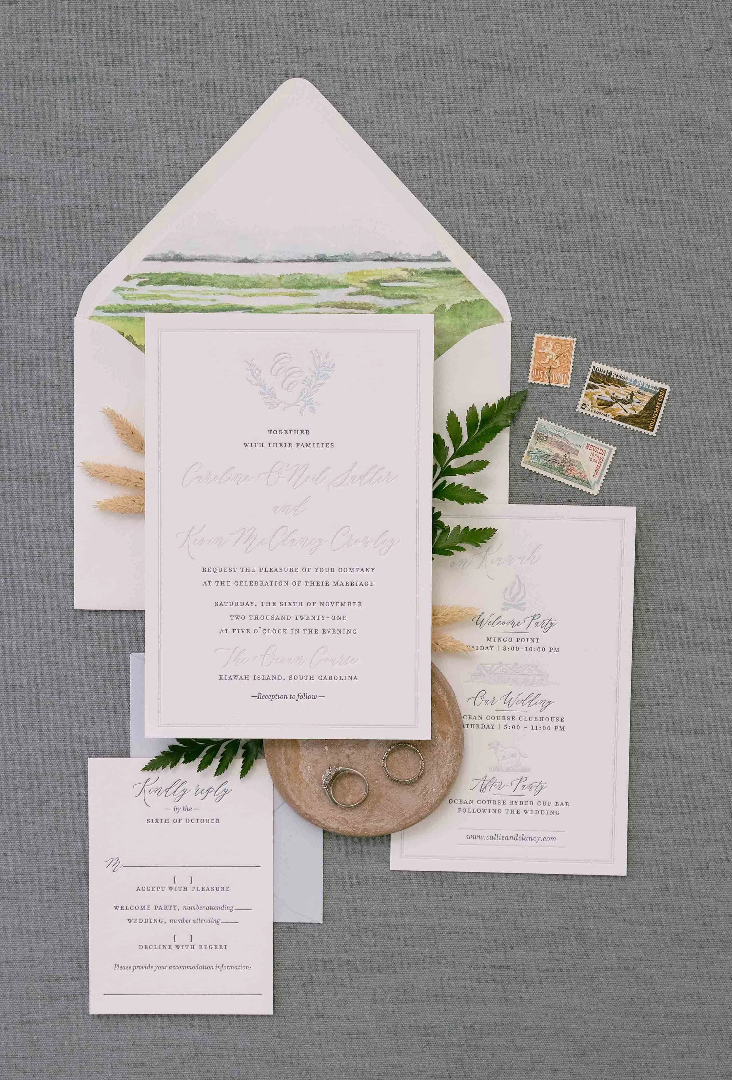 Wedding Invitations — Studio R