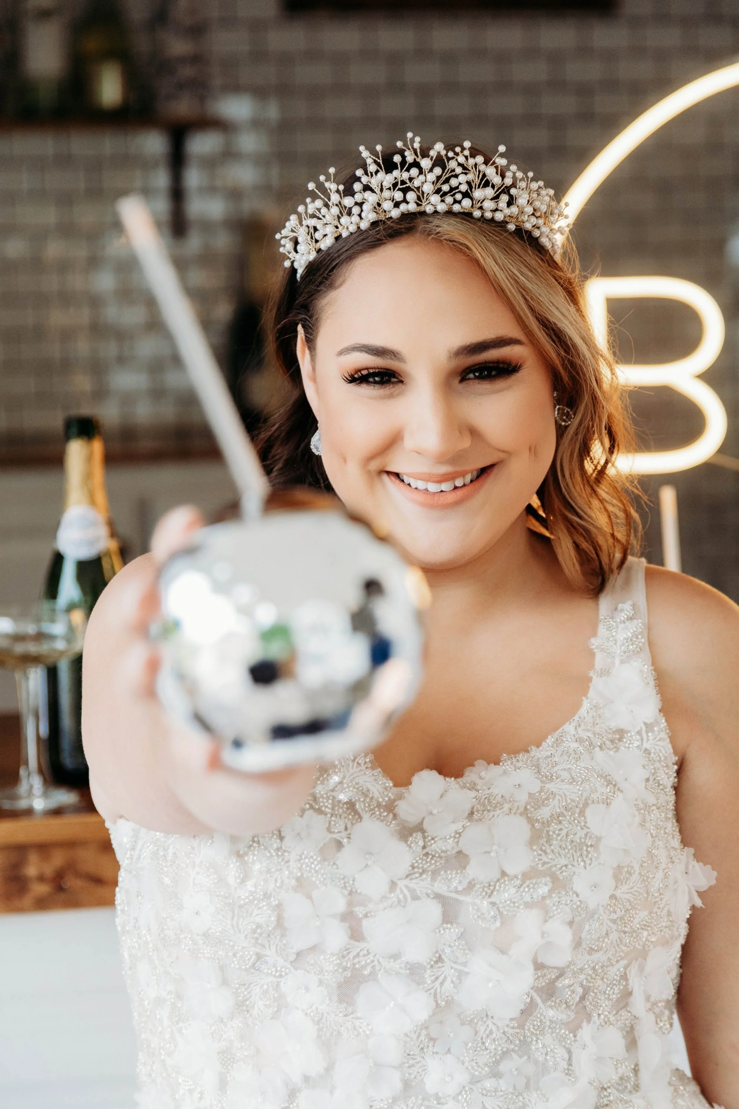 Disco-Themed Wedding Inspiration | Sunset Oaks Venue
