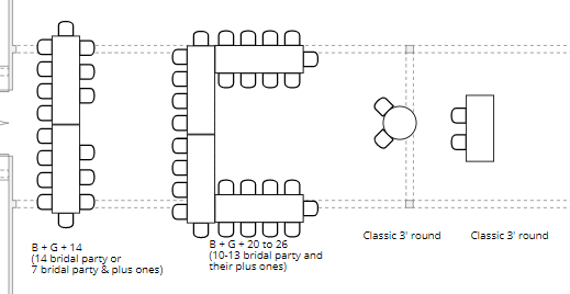 Floor Plans | Sunset Oaks Venue
