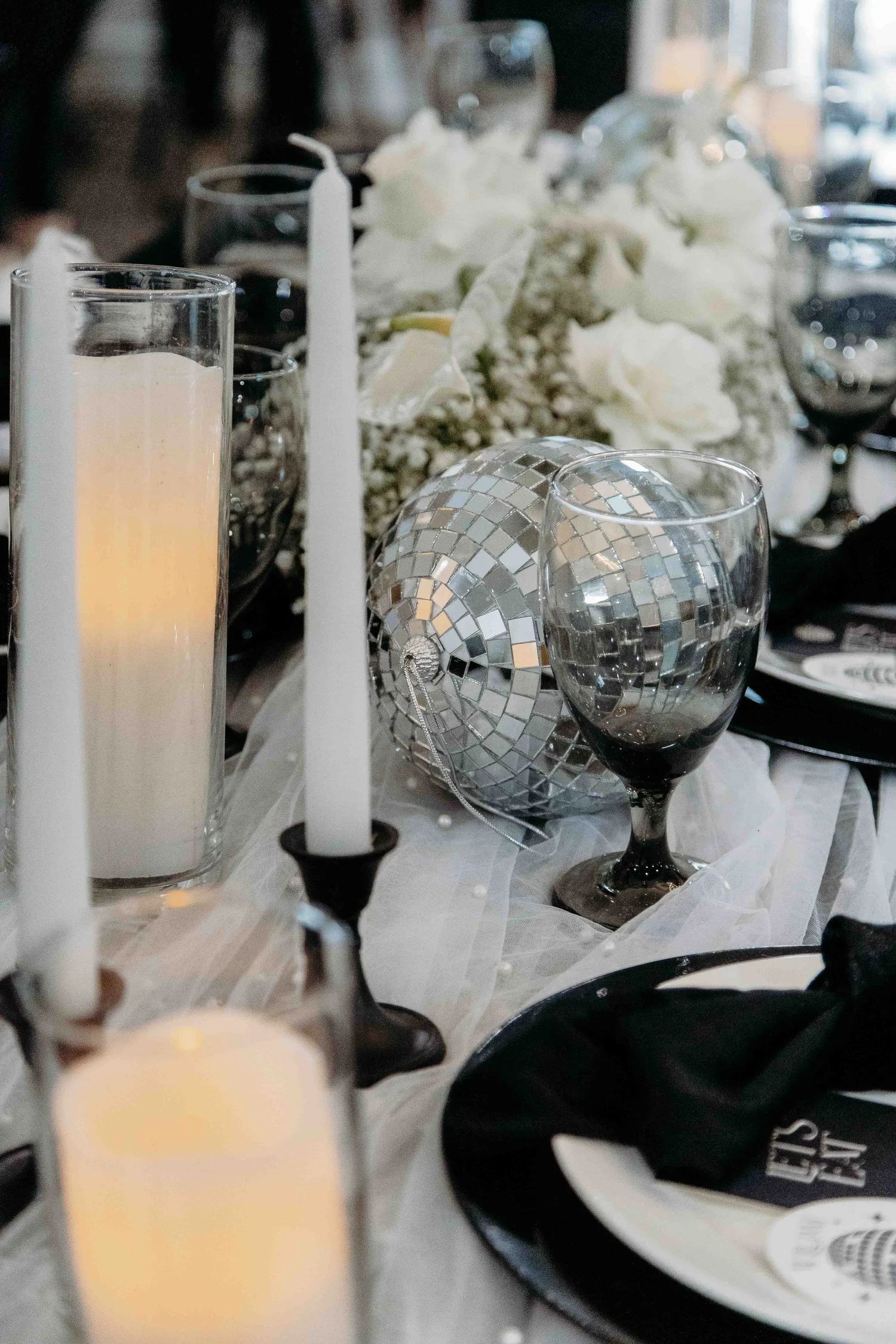 Disco-Themed Wedding Inspiration | Sunset Oaks Venue