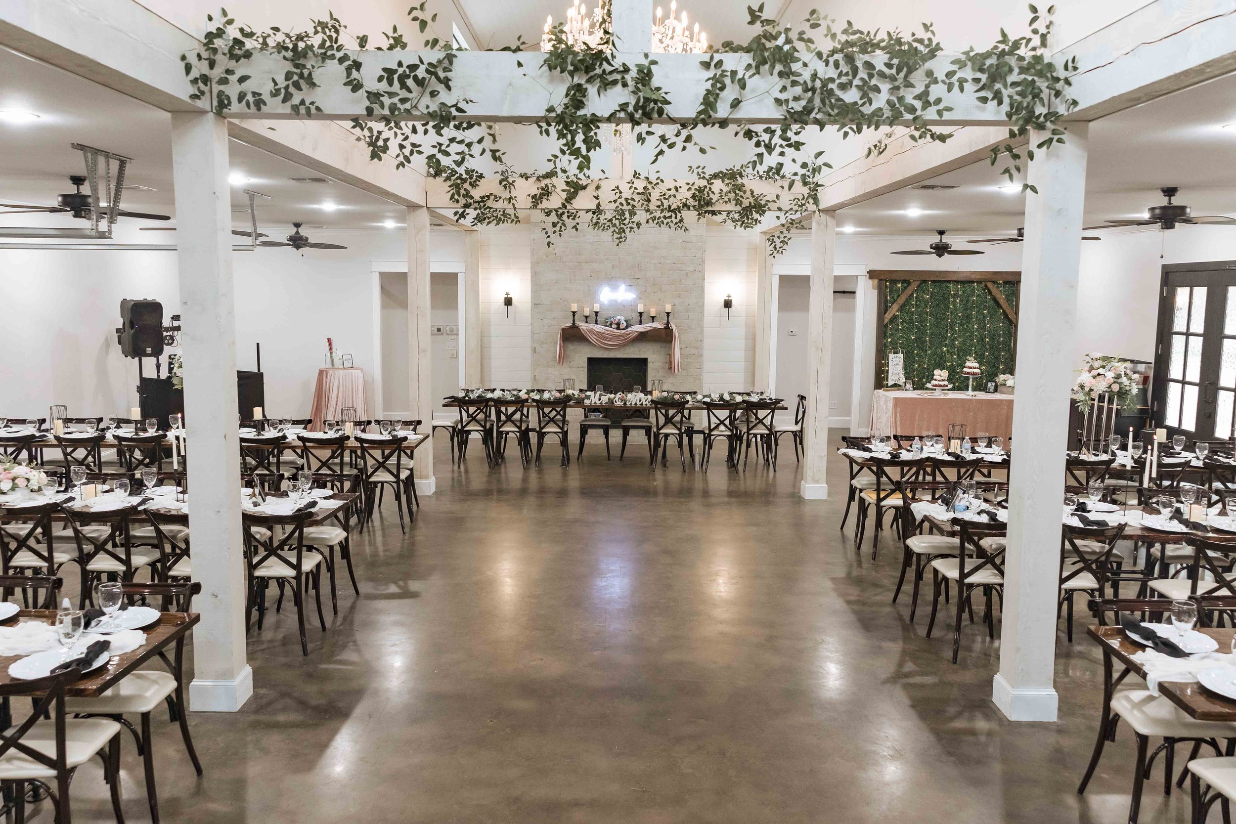 Floor Plans | Sunset Oaks Venue