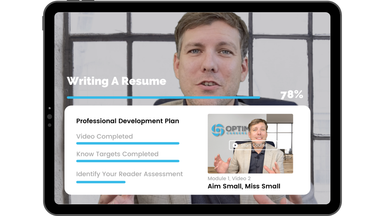 Optim Careers - On-Demand Courses and Live Career Coaching