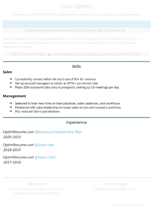 Resume Writing: The Definitive Guide — Optim Careers
