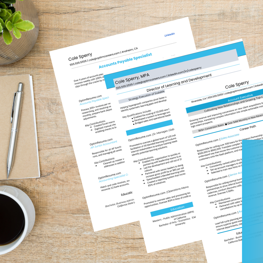 Weekend Resume Makeover — Optim Careers