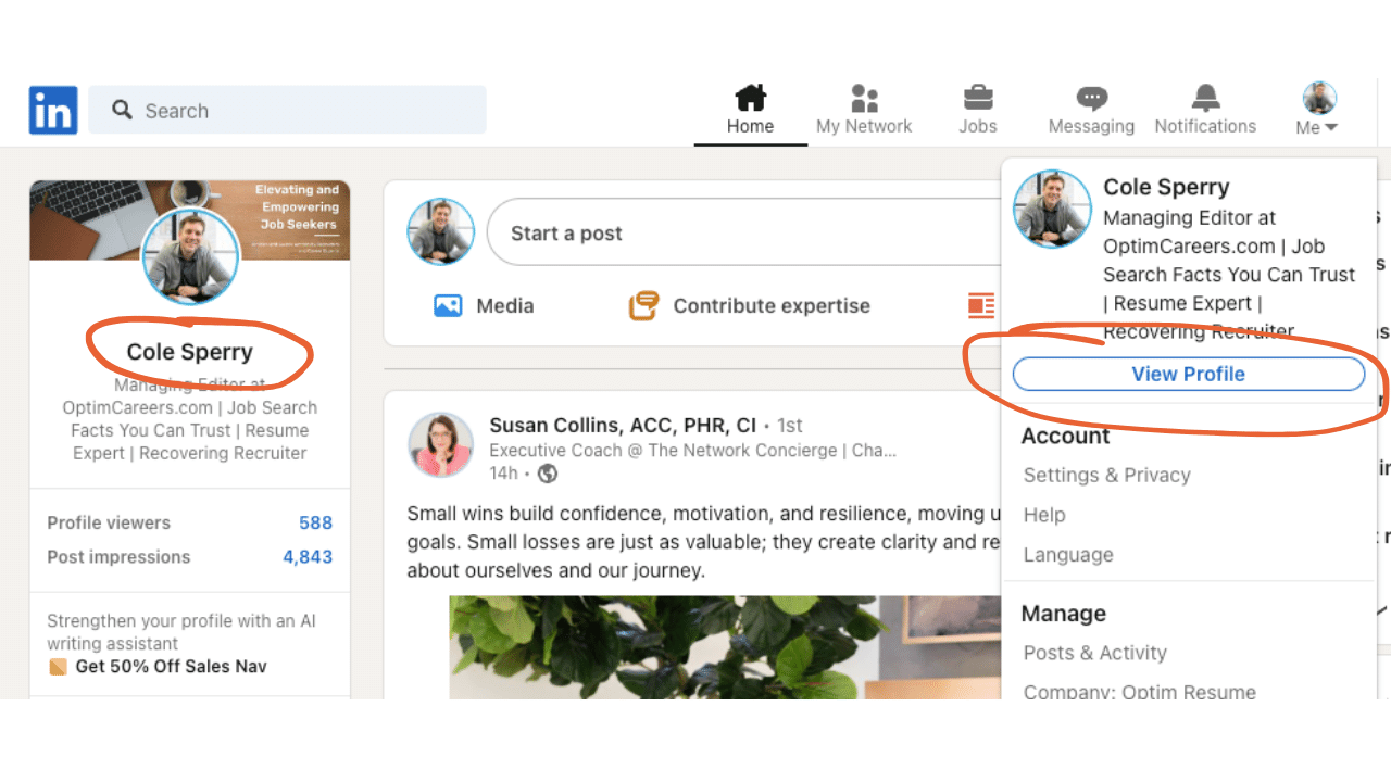 How to Put LinkedIn on Resume — Optim Careers