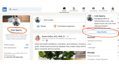 How to Put LinkedIn on Resume — Optim Careers
