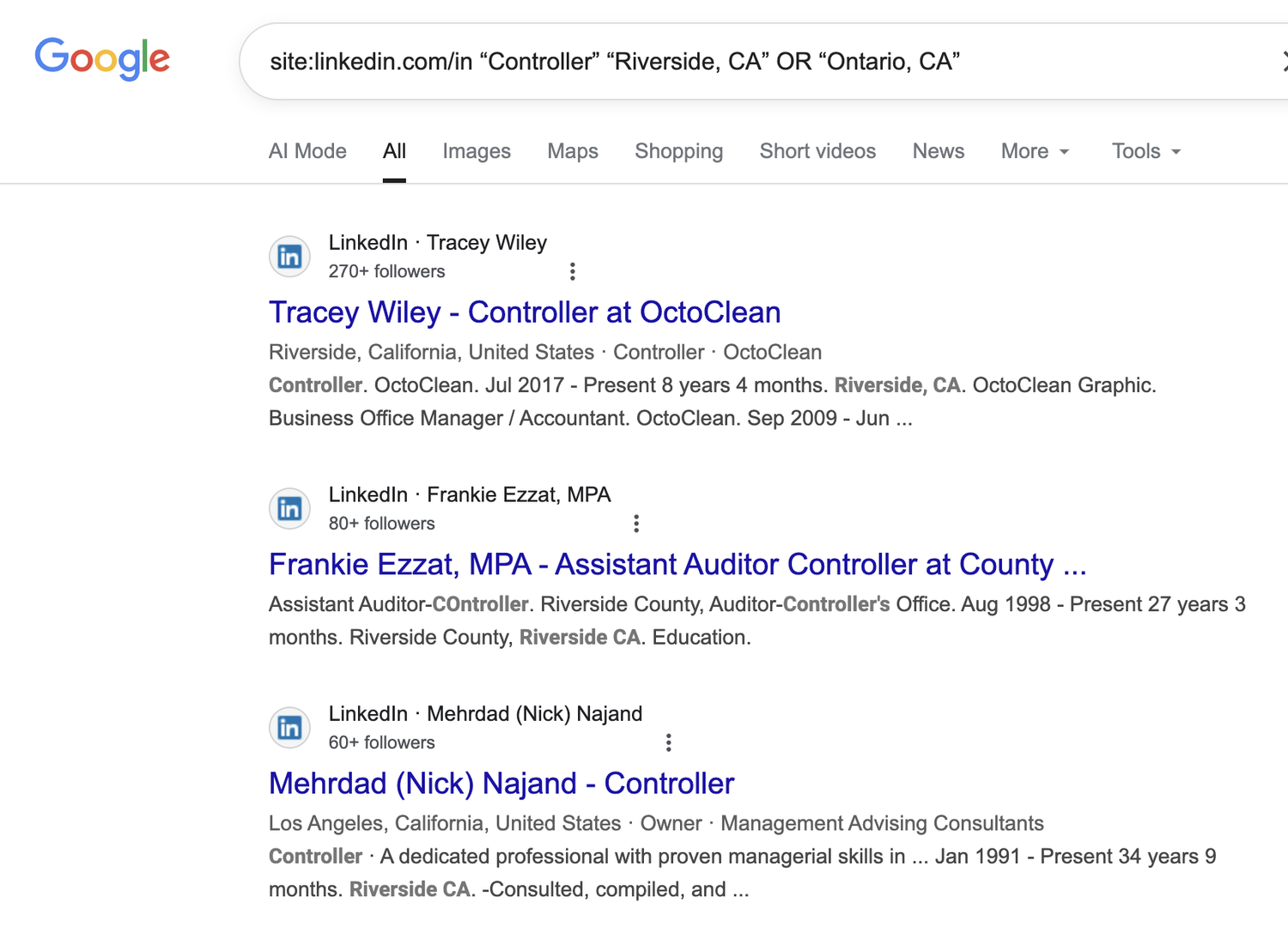 X-Ray LinkedIn: How to Find People for Free — Optim Careers