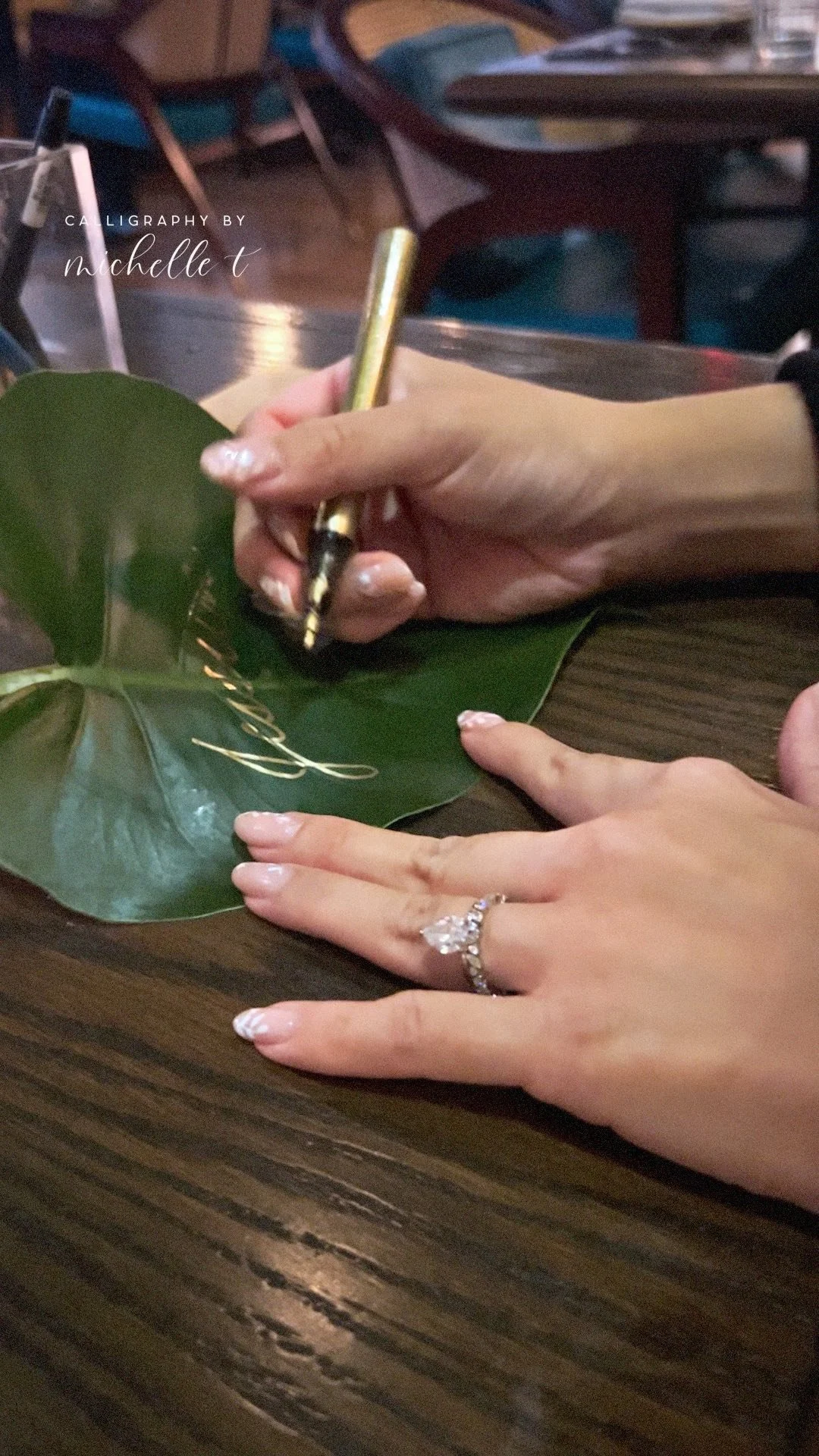 About — Calligraphy by Michelle T