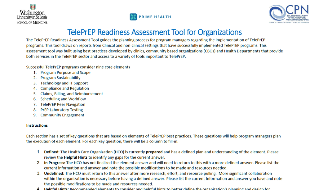 TelePrEP Hub — Prime Health