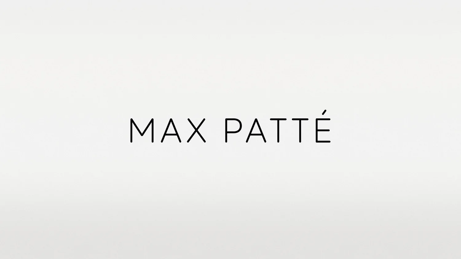 Max Patté — Inject Design