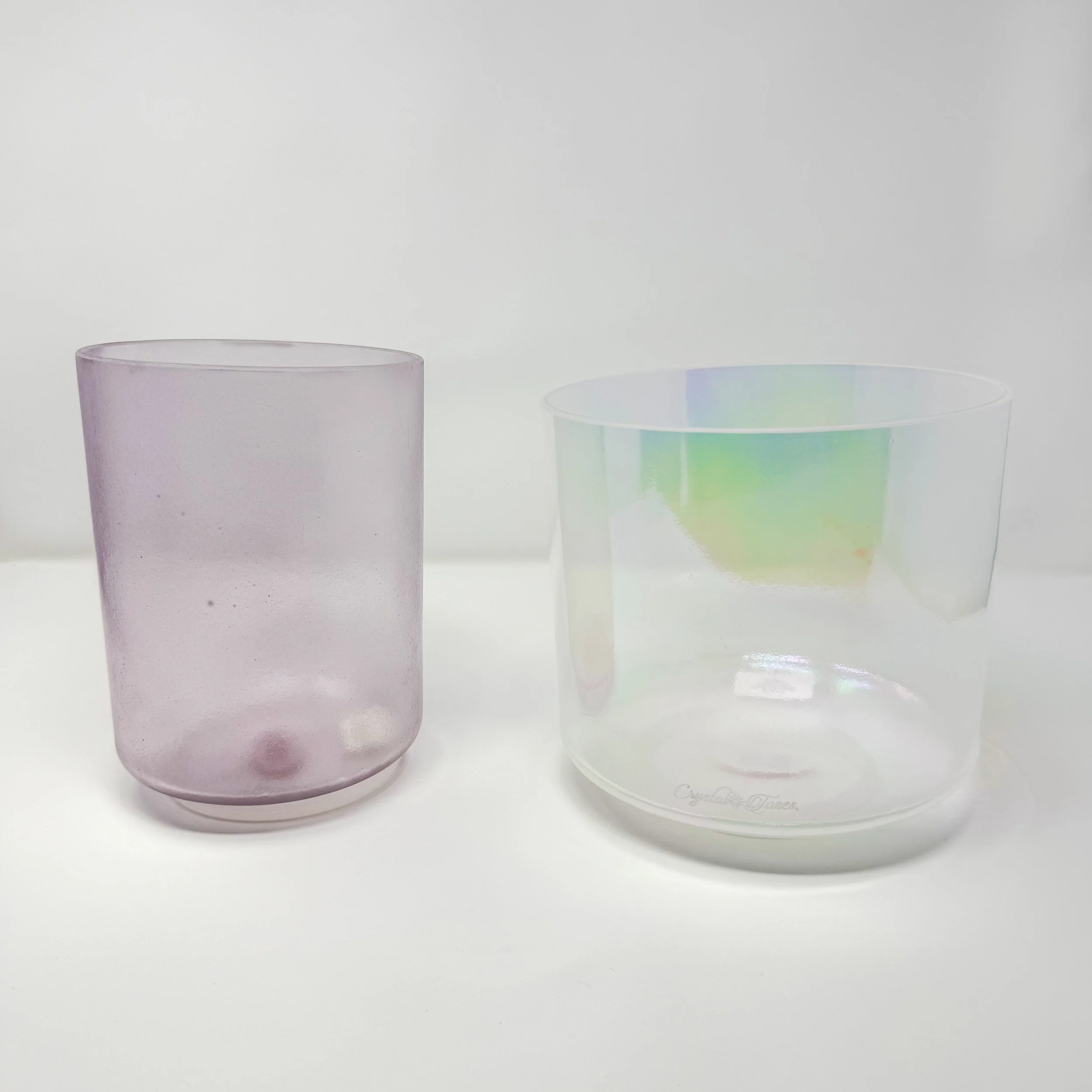 Set of 2: Crystal Tones® Alchemy Singing Bowl Set