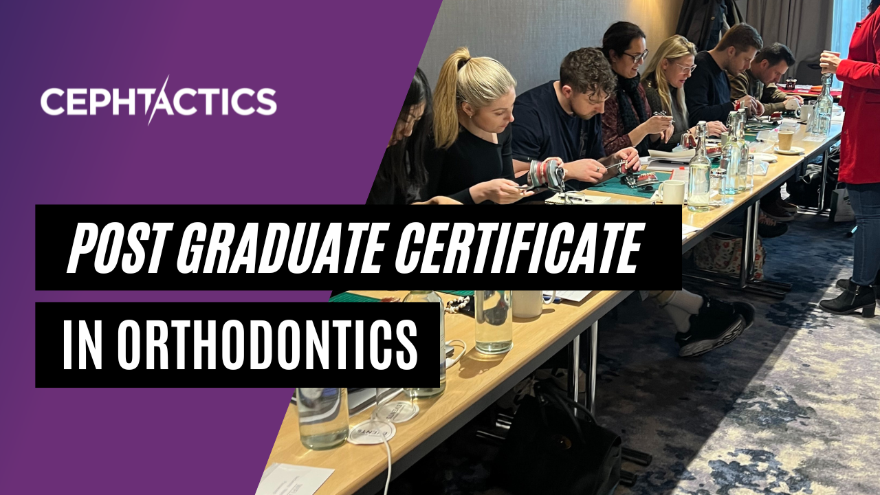 Certificate in Ortho | Modern Training — Cephtactics Dental