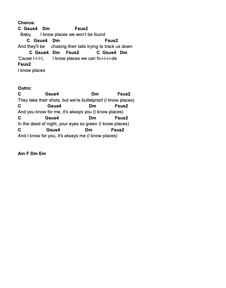 Taylor Swift I Know Places Acoustic Guitar Tutorial // Nena Shelby ...