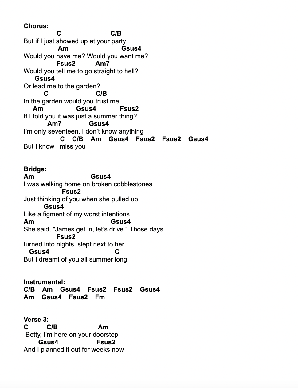 betty by Taylor Swift - folklore — Nena Shelby