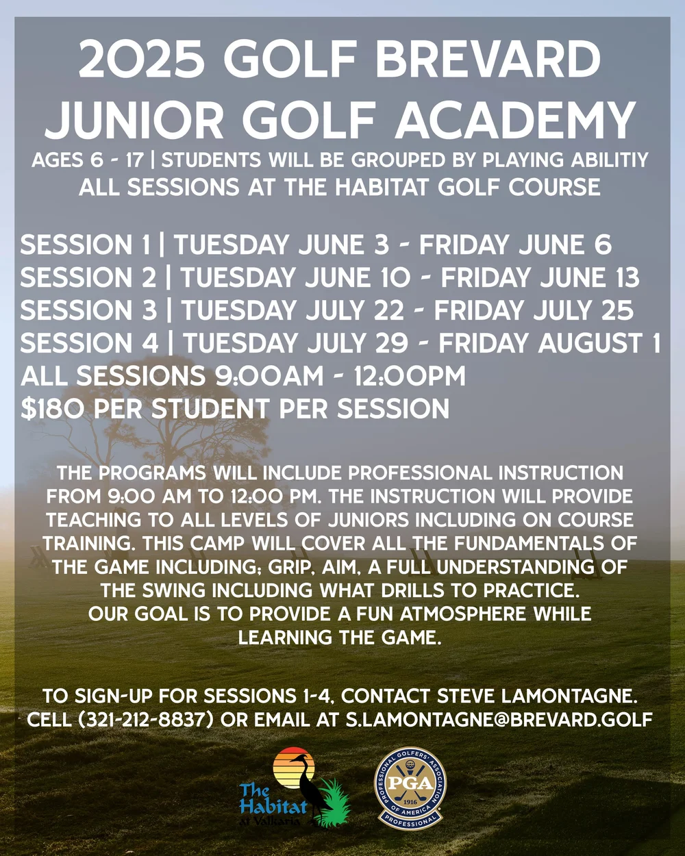 Golf Instruction — Golf Brevard