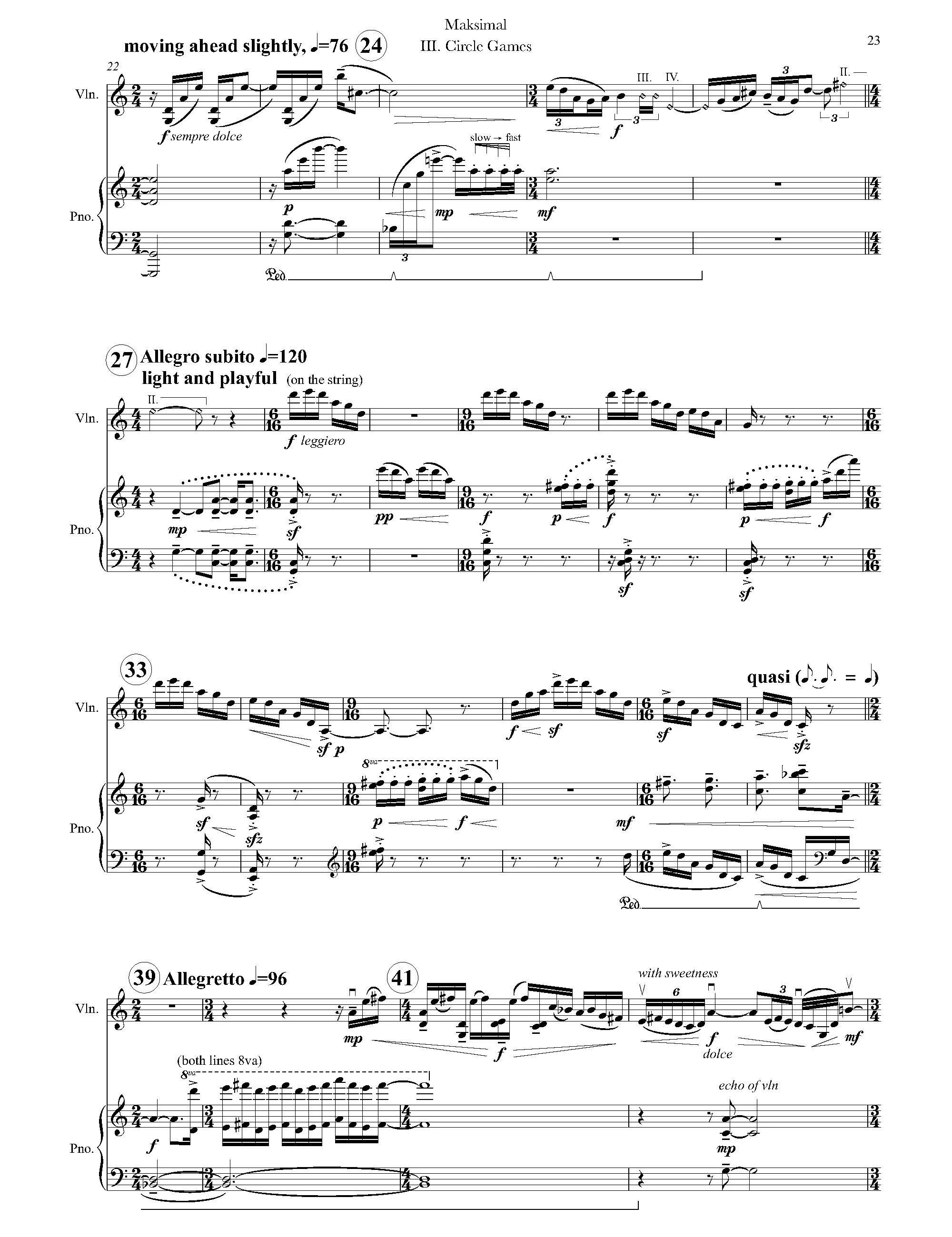 Maksimal — Daniel Temkin | Composer