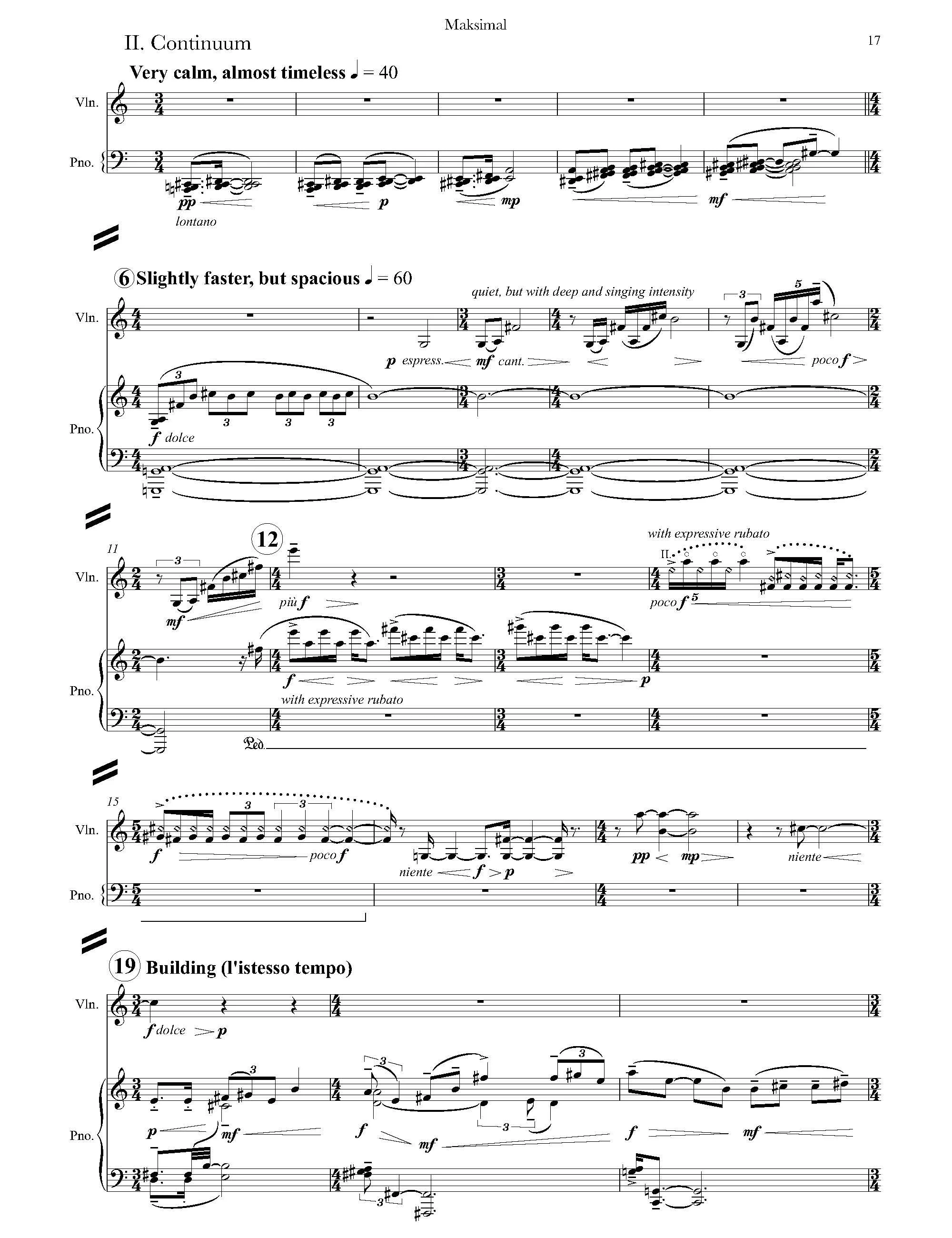 Maksimal — Daniel Temkin | Composer