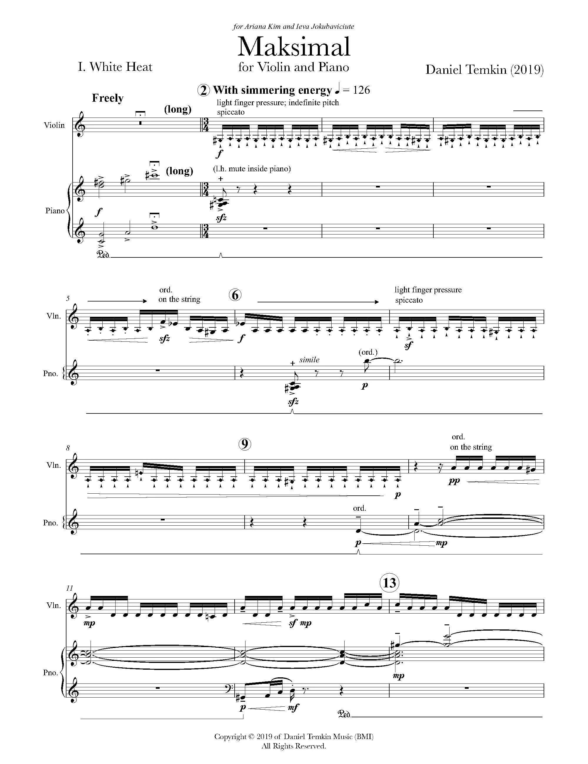 DTM Music Store — Daniel Temkin | Composer