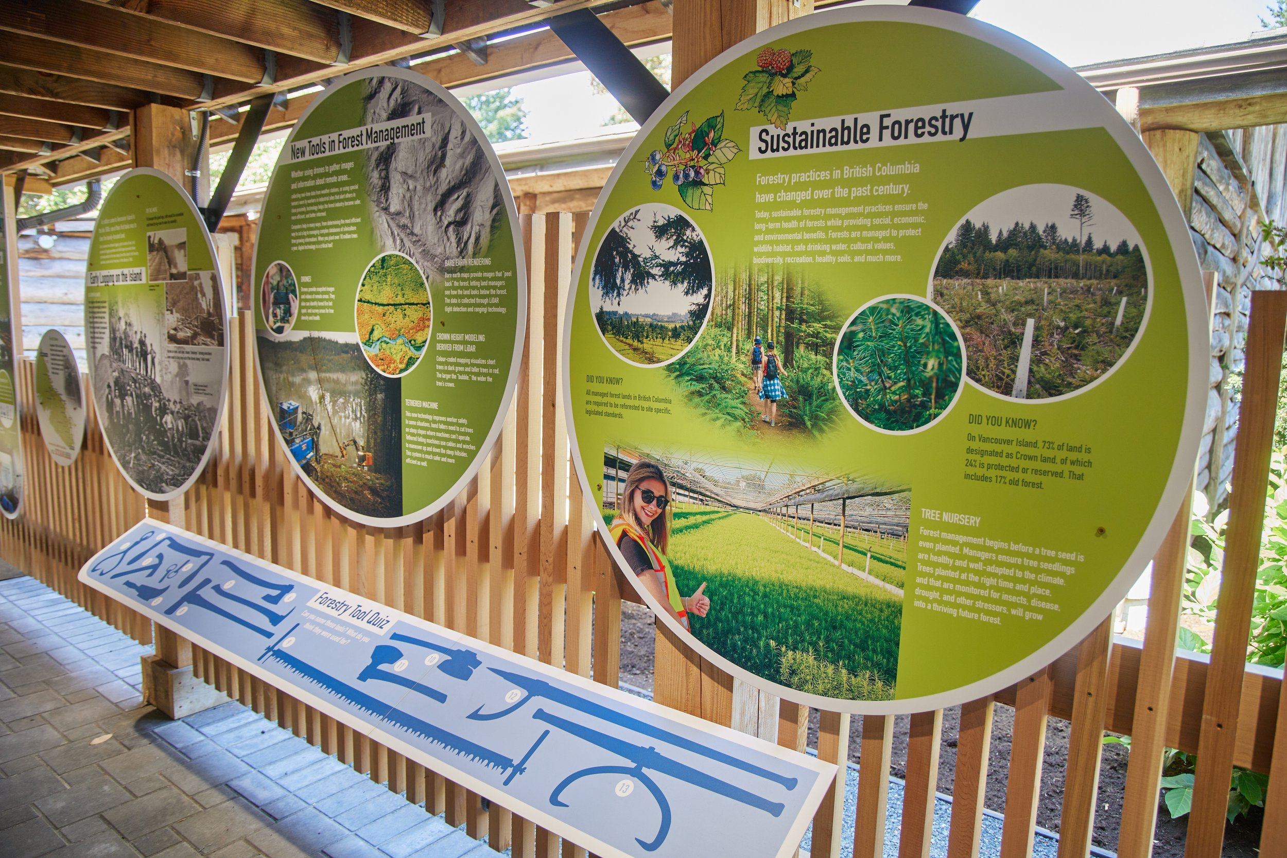 Mosaic Pavilion Celebrates Forestry on Vancouver Island — Mosaic Forest ...