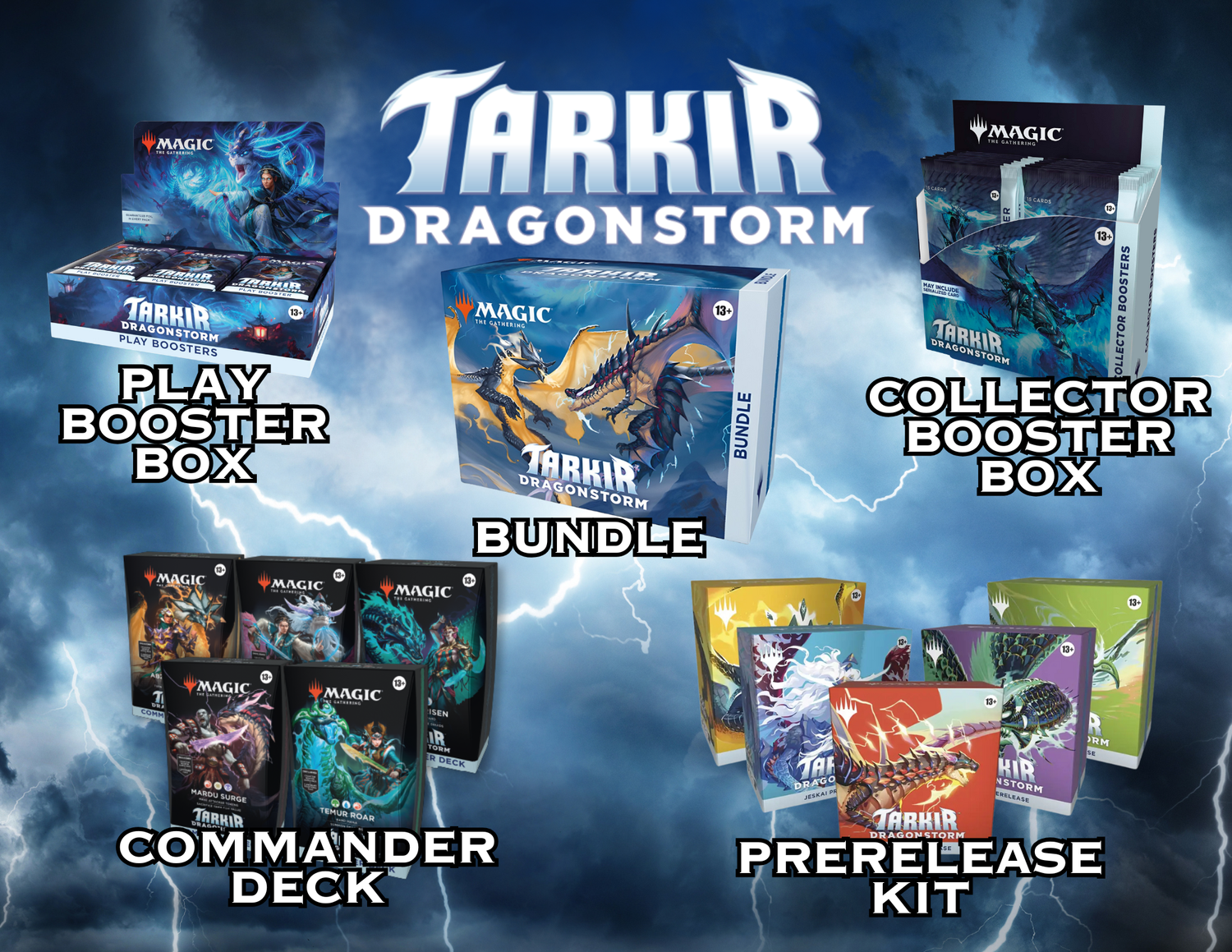 MTG : Tarkir: Dragonstorm Products — Game Universe