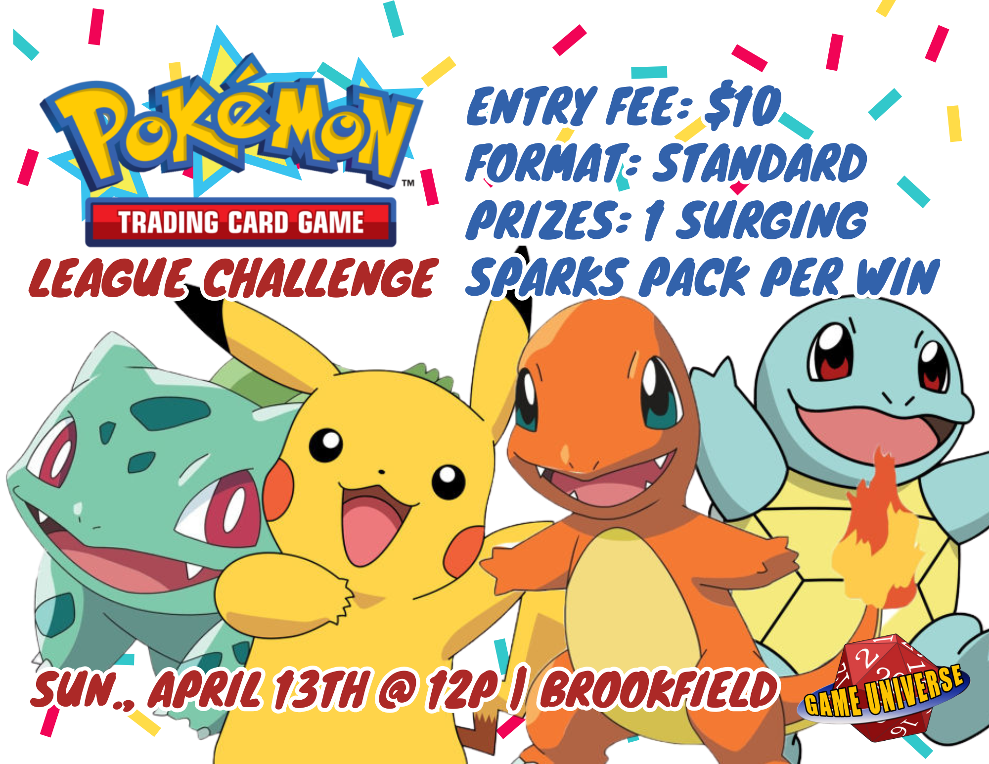 Pokémon League Challenge — Game Universe