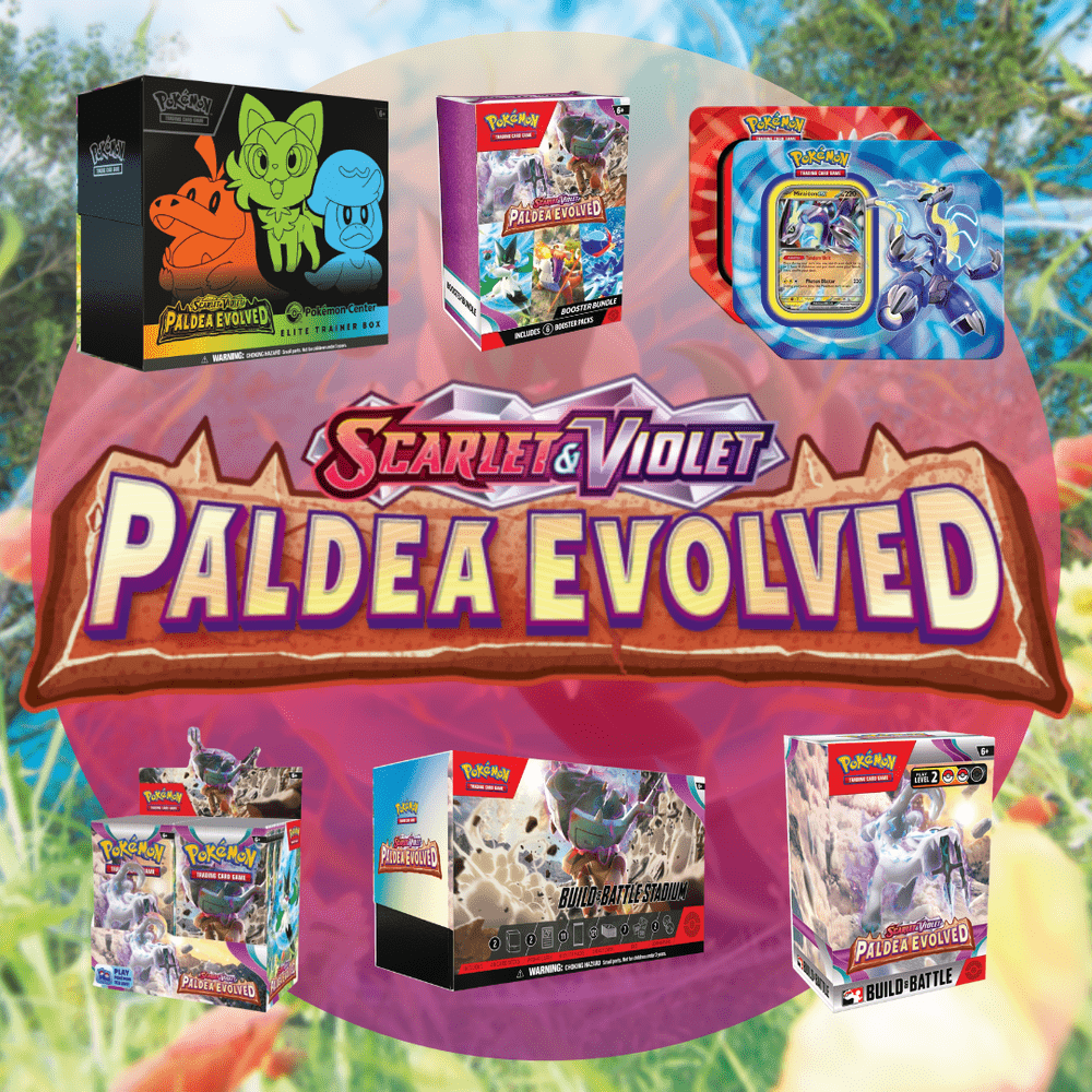 Pokémon TCG: Paldea Evolved Products — Game Universe