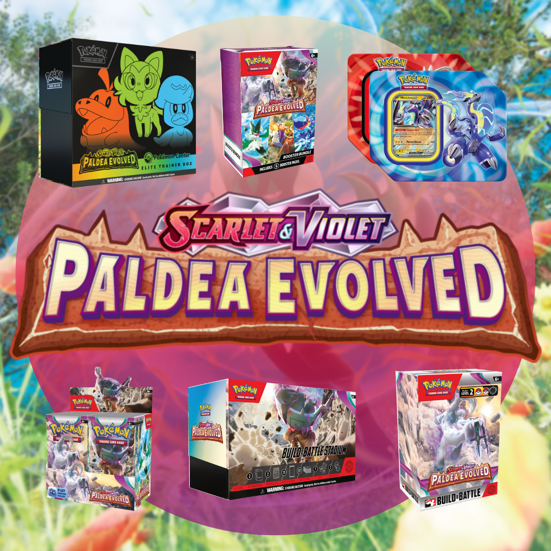 Pokémon TCG: Paldea Evolved Products — Game Universe