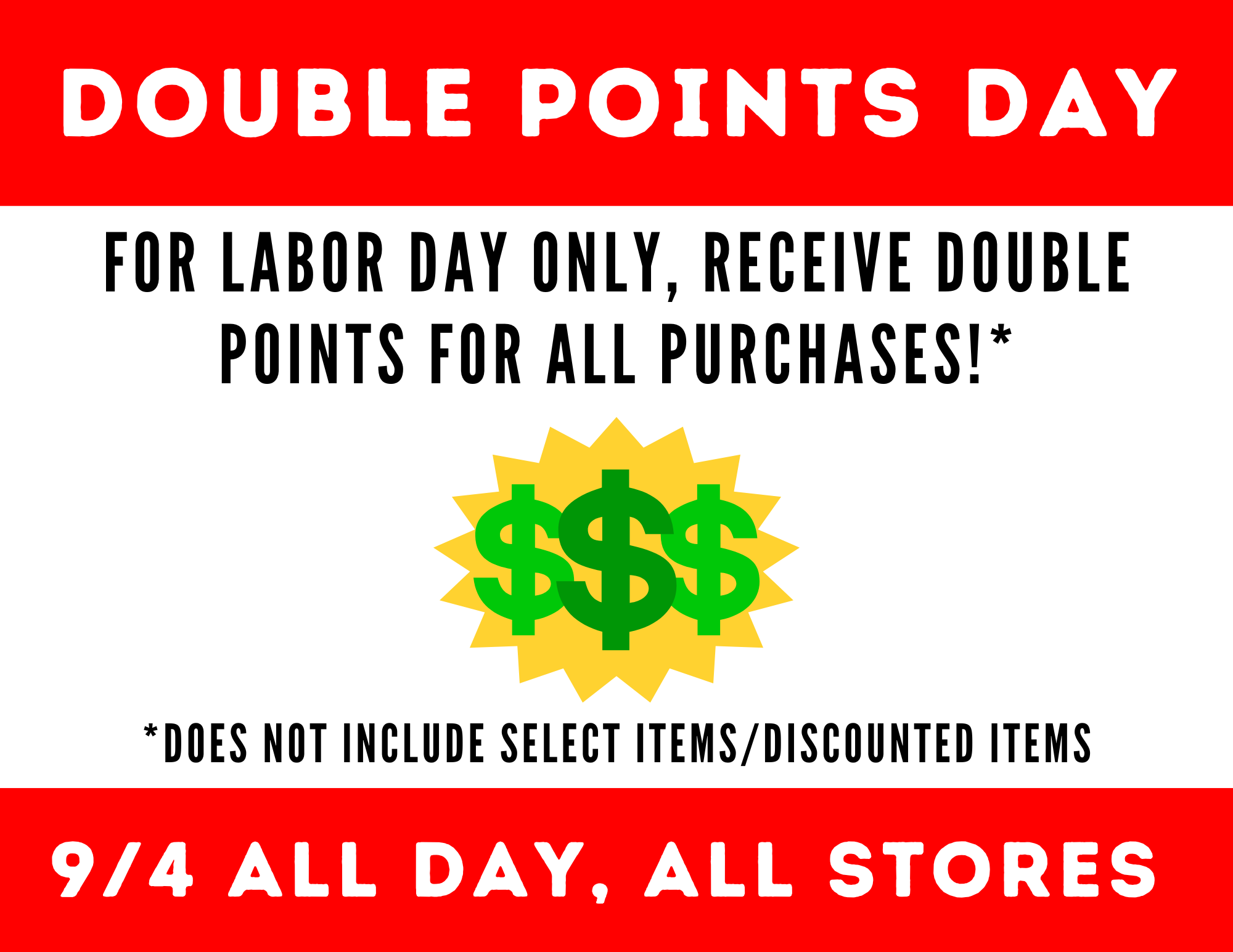 9/4, Double Points Day! — Game Universe