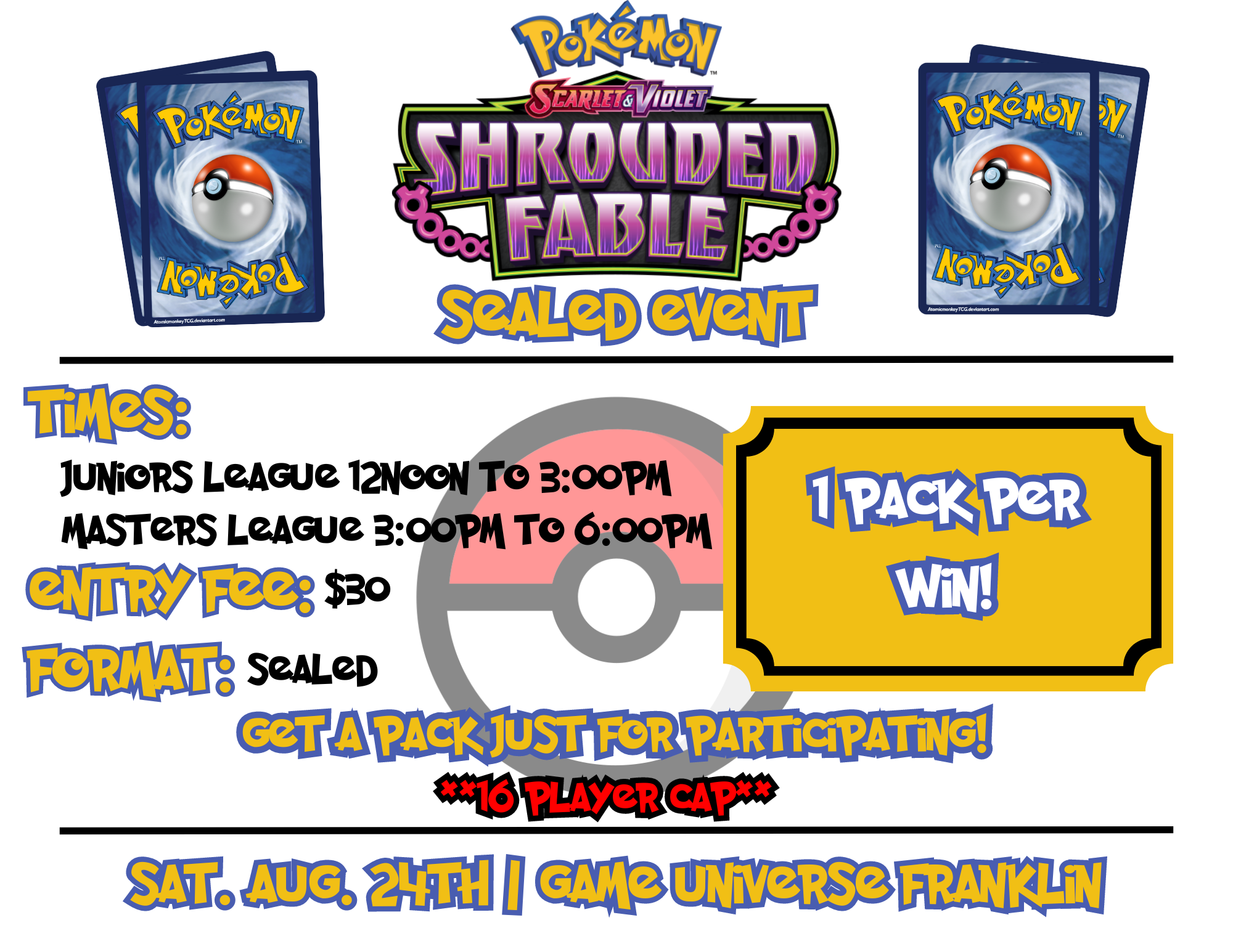 Pokemon TCG: Shrouded Fable Sealed — Game Universe