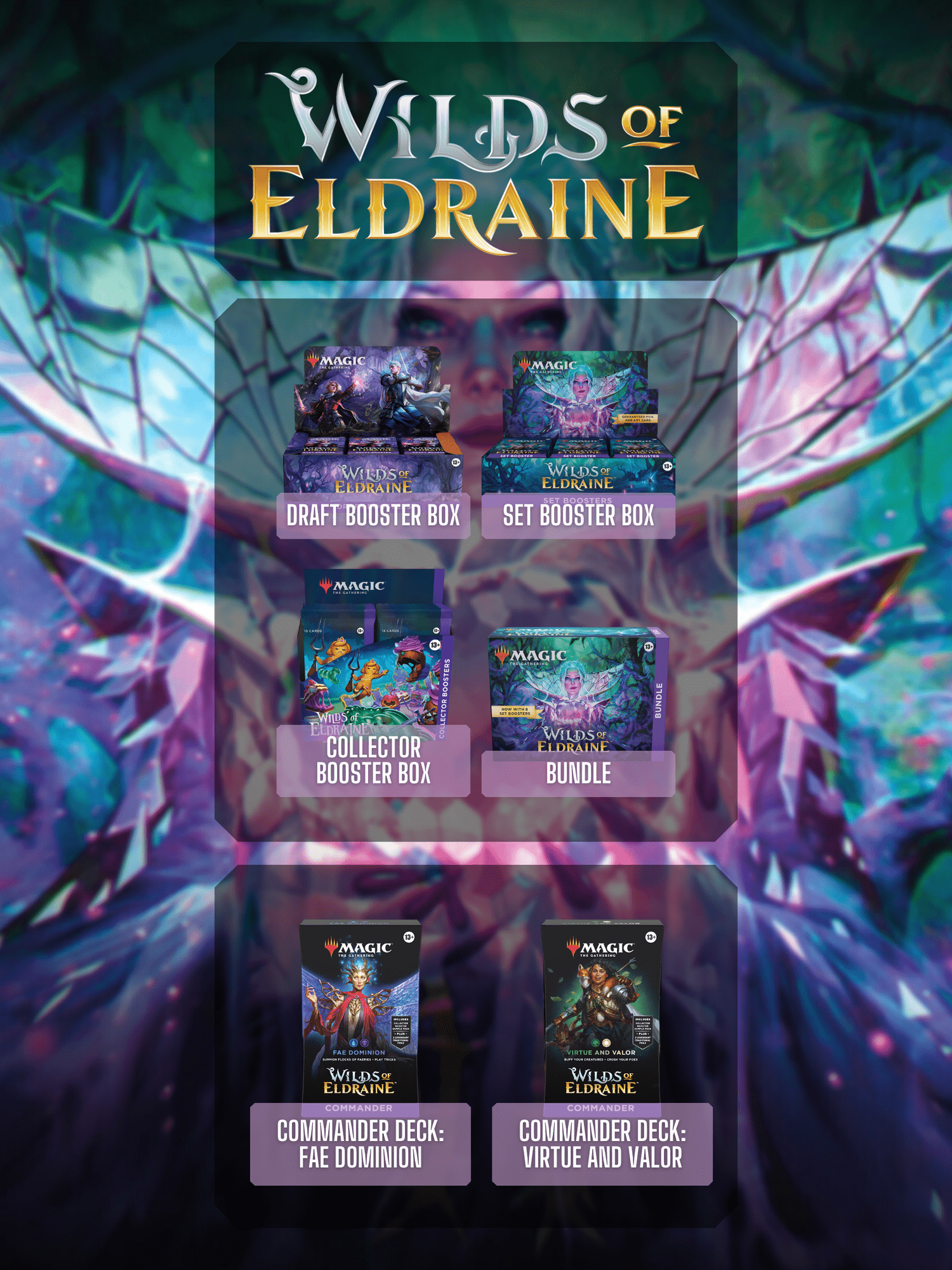 MTG - Wilds of Eldraine - Booster Box Preorder! — Game Universe