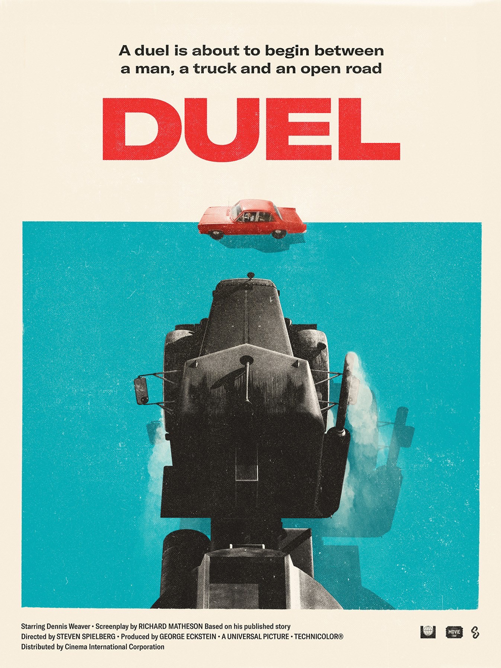 Duel Movie Poster — Secret Movie Club