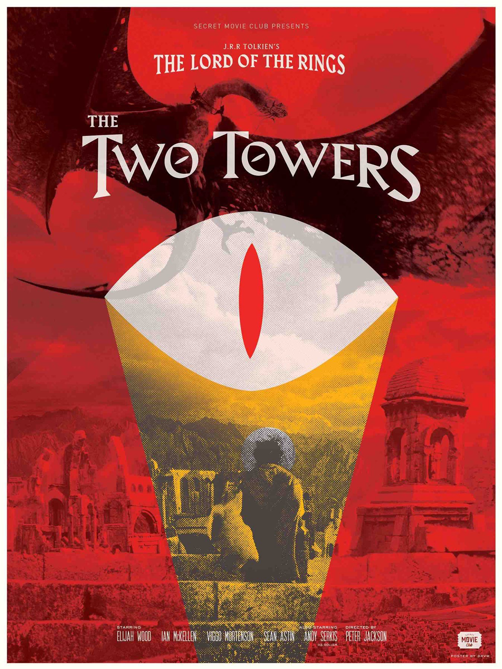 Lord Of The Rings Two Towers Poster