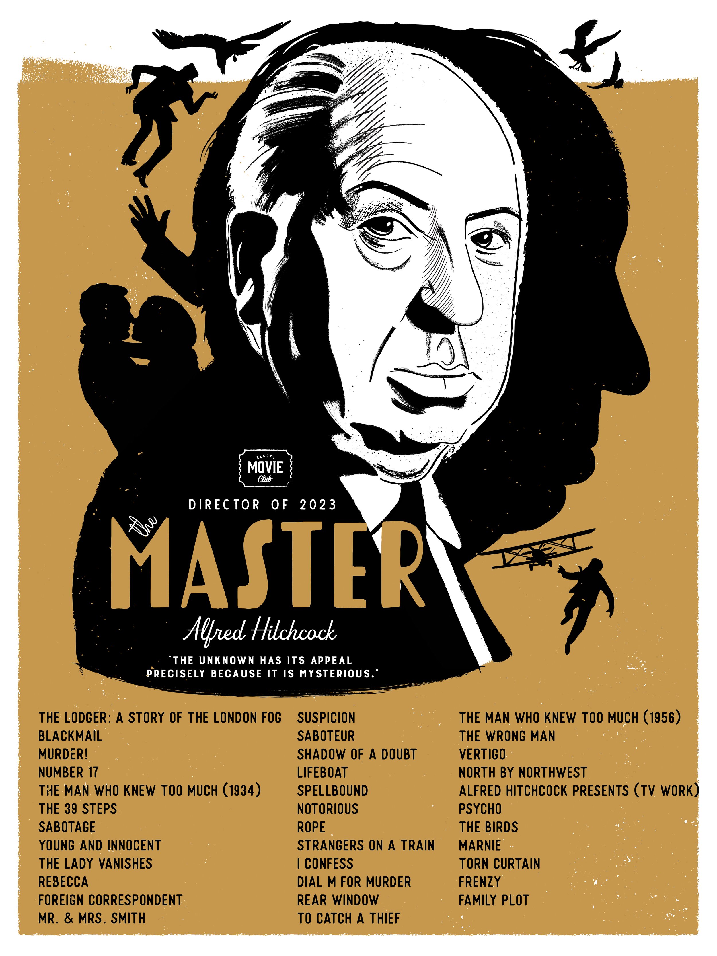 Alfred Hitchcock Poster
