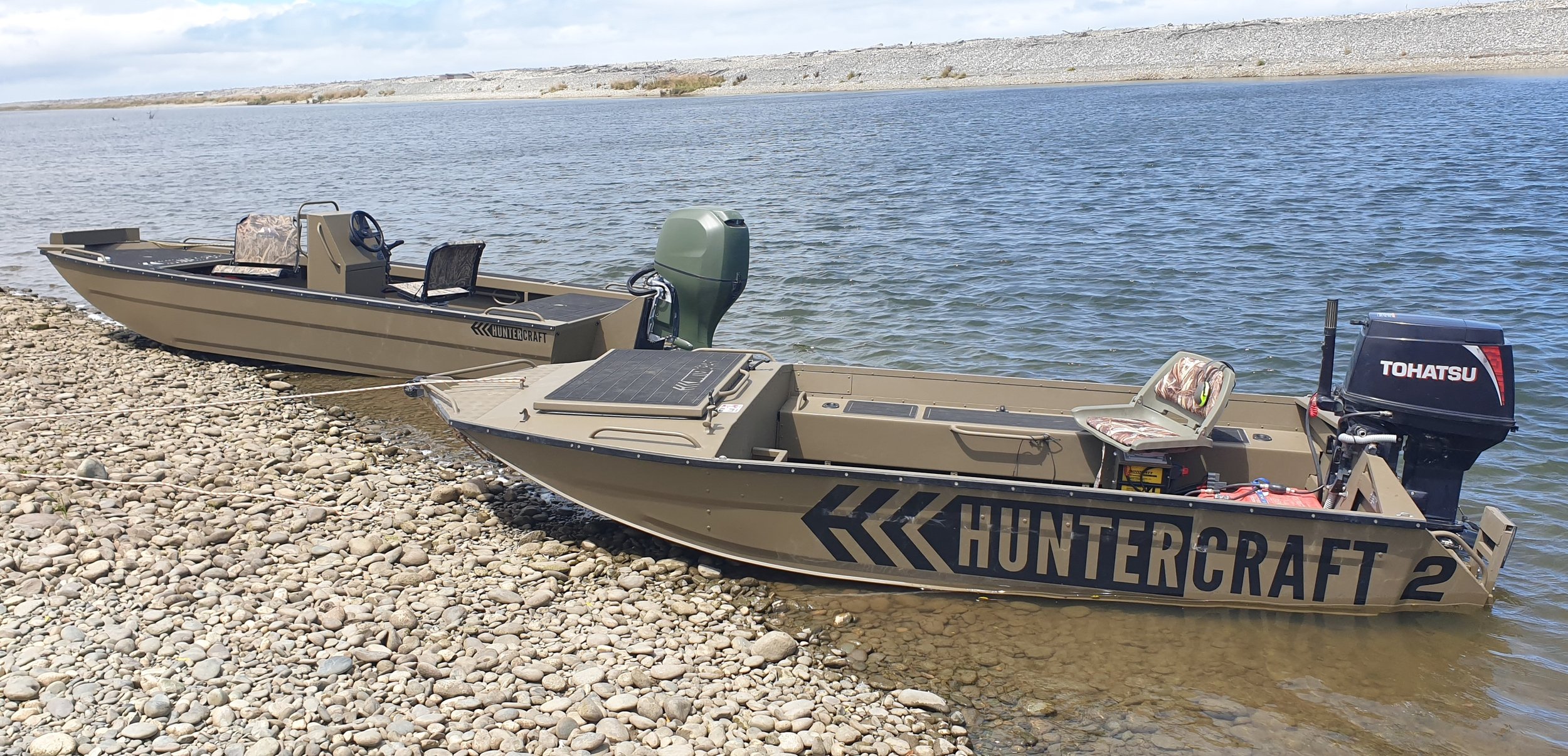 Huntercraft Outboard Jet Boats