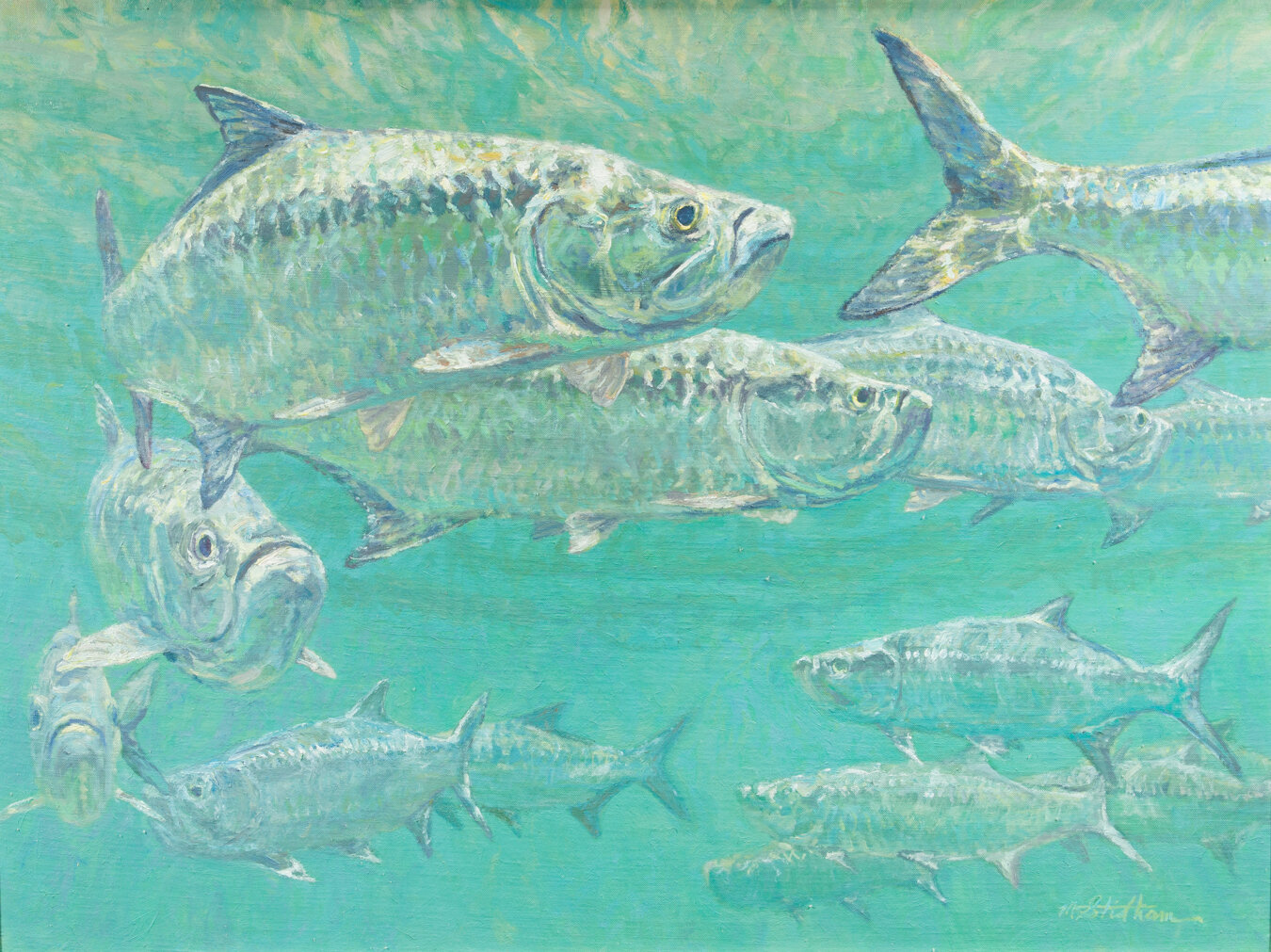 Fish | Fishing Related Art Results — Copley Fine Art Auctions