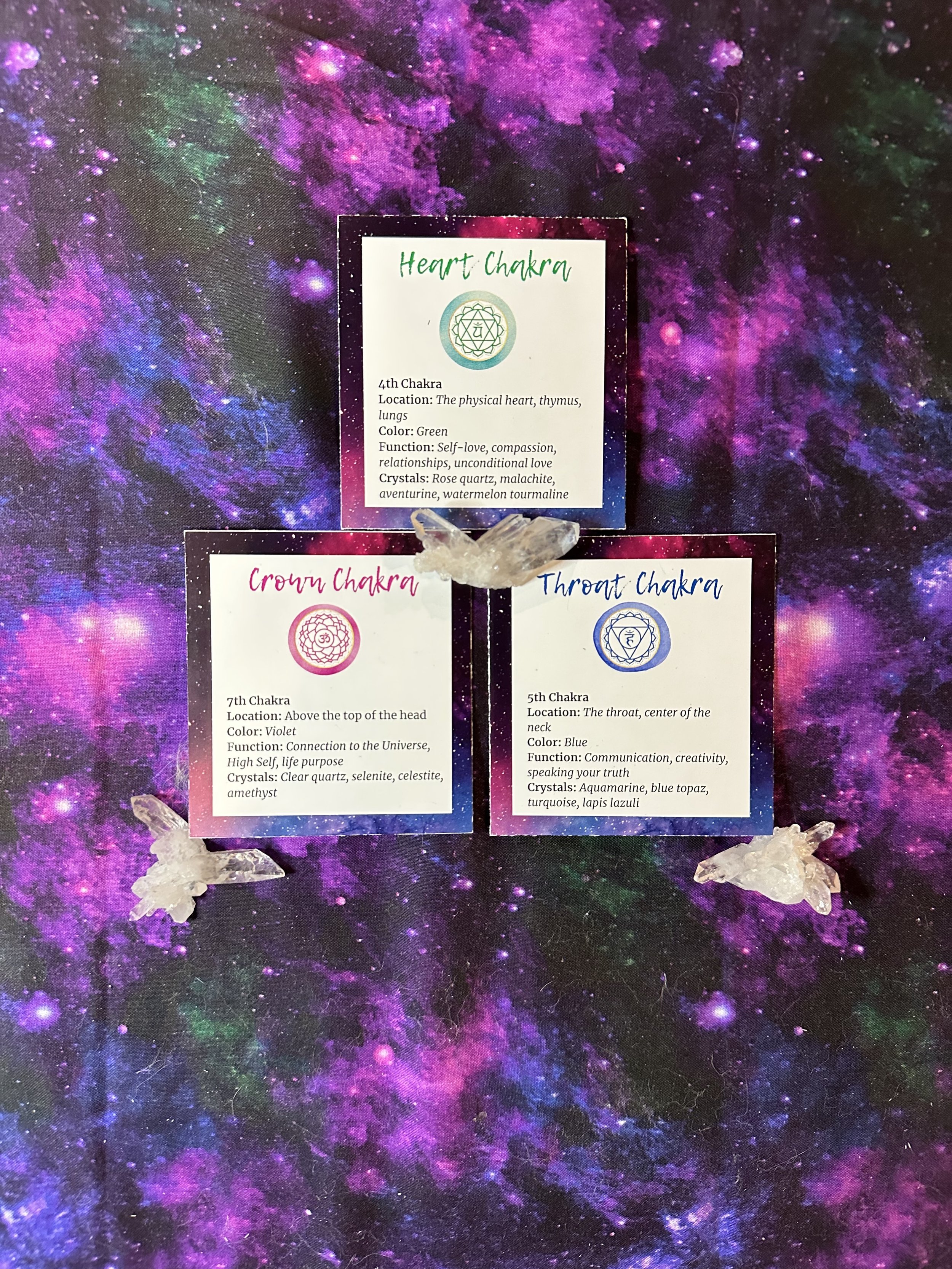 7 Main Chakras Cheat Sheet PDF – Chakra Meanings, Colors & Healing ...