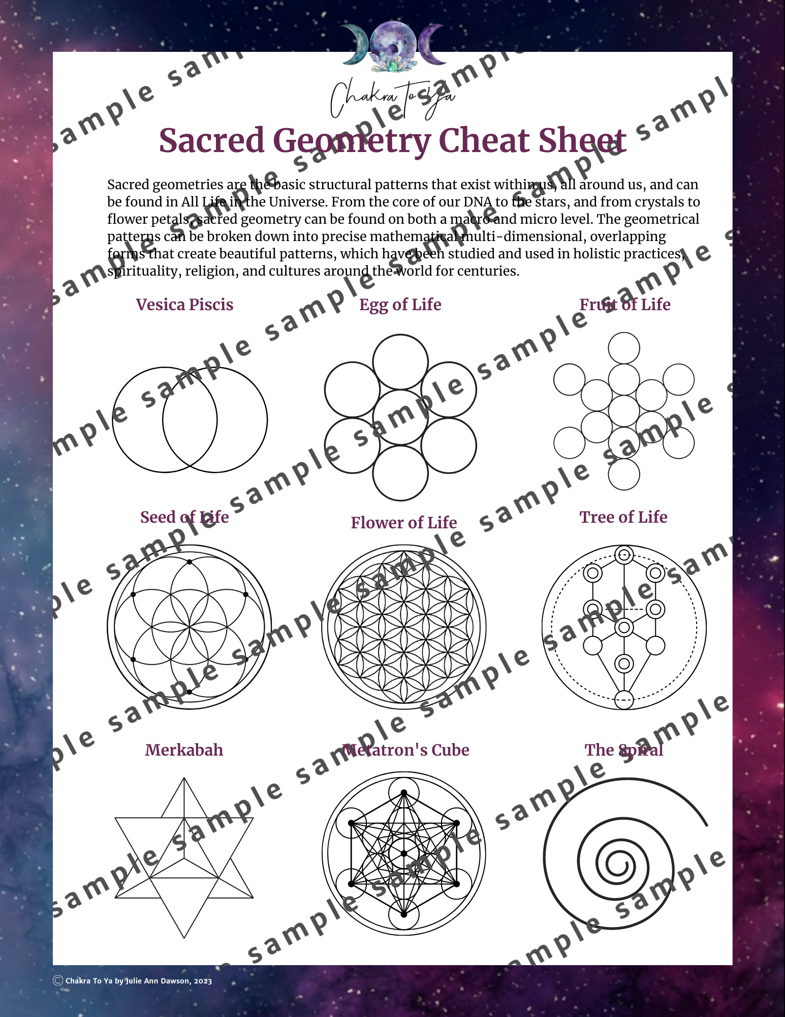 The 5 Reiki Principles by Usui – Spiritual Cheat Sheet PDF | Printable ...