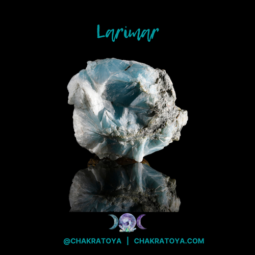 Larimar Crystal Meaning + Healing Properties — Chakra To Ya