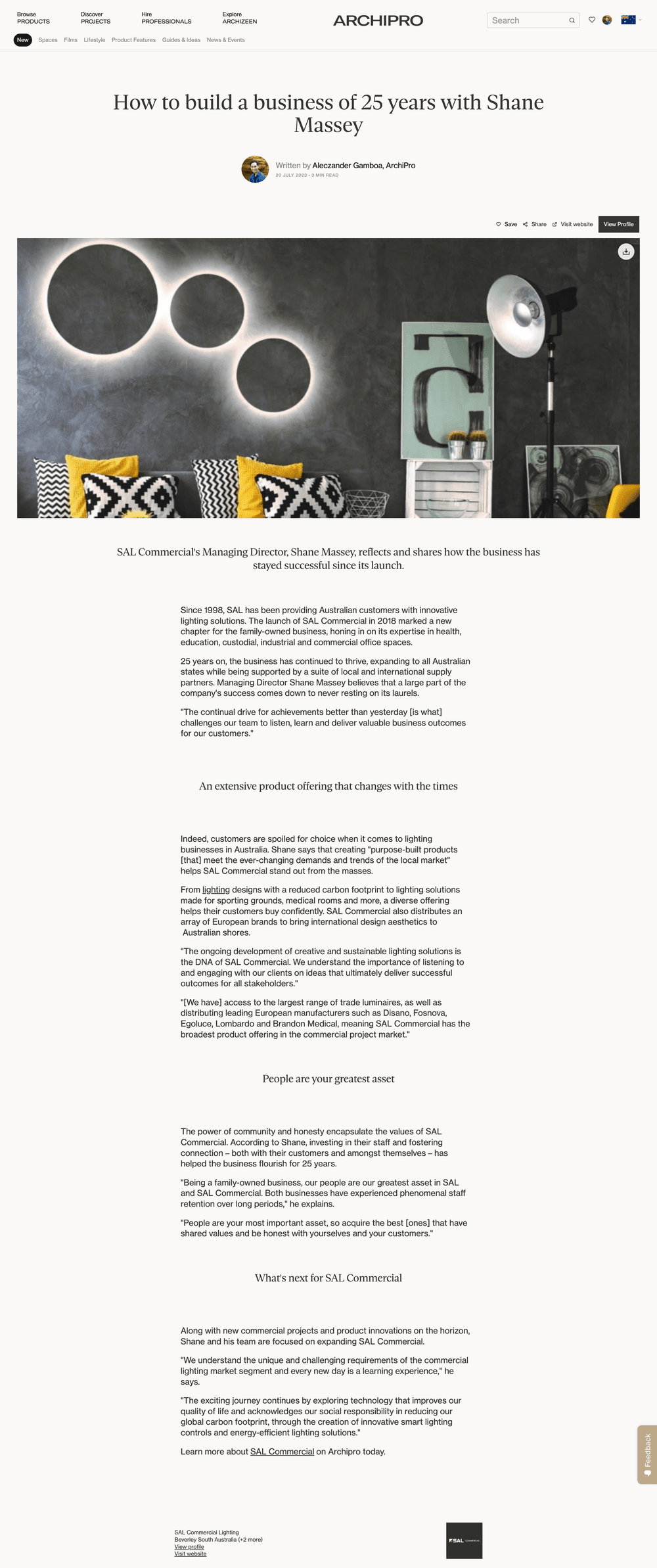 How to build a business of 25 years with Shane Massey — Aleczander Gamboa