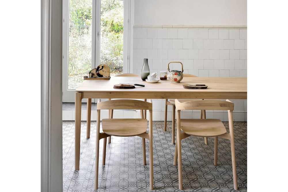 Ethnicraft Solid Oak Bok Dining Table | Shop Now at HB&Co Rockhampton