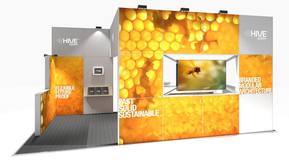 HIVE Sustainable Exhibition System - Flexible Trade Show Solution ...