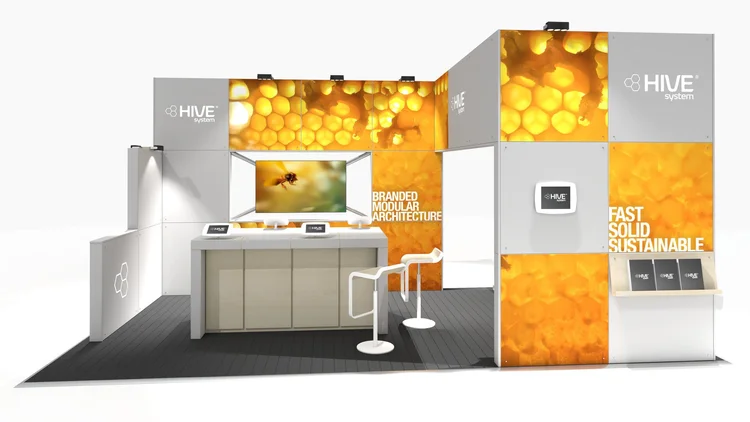 HIVE Sustainable Exhibition System - Flexible Trade Show Solution ...