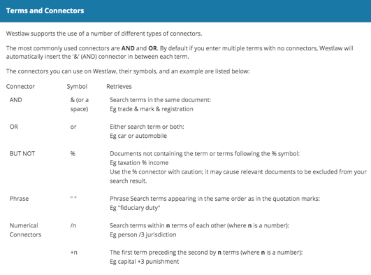Westlaw AU Summary — Macquarie University Law Society