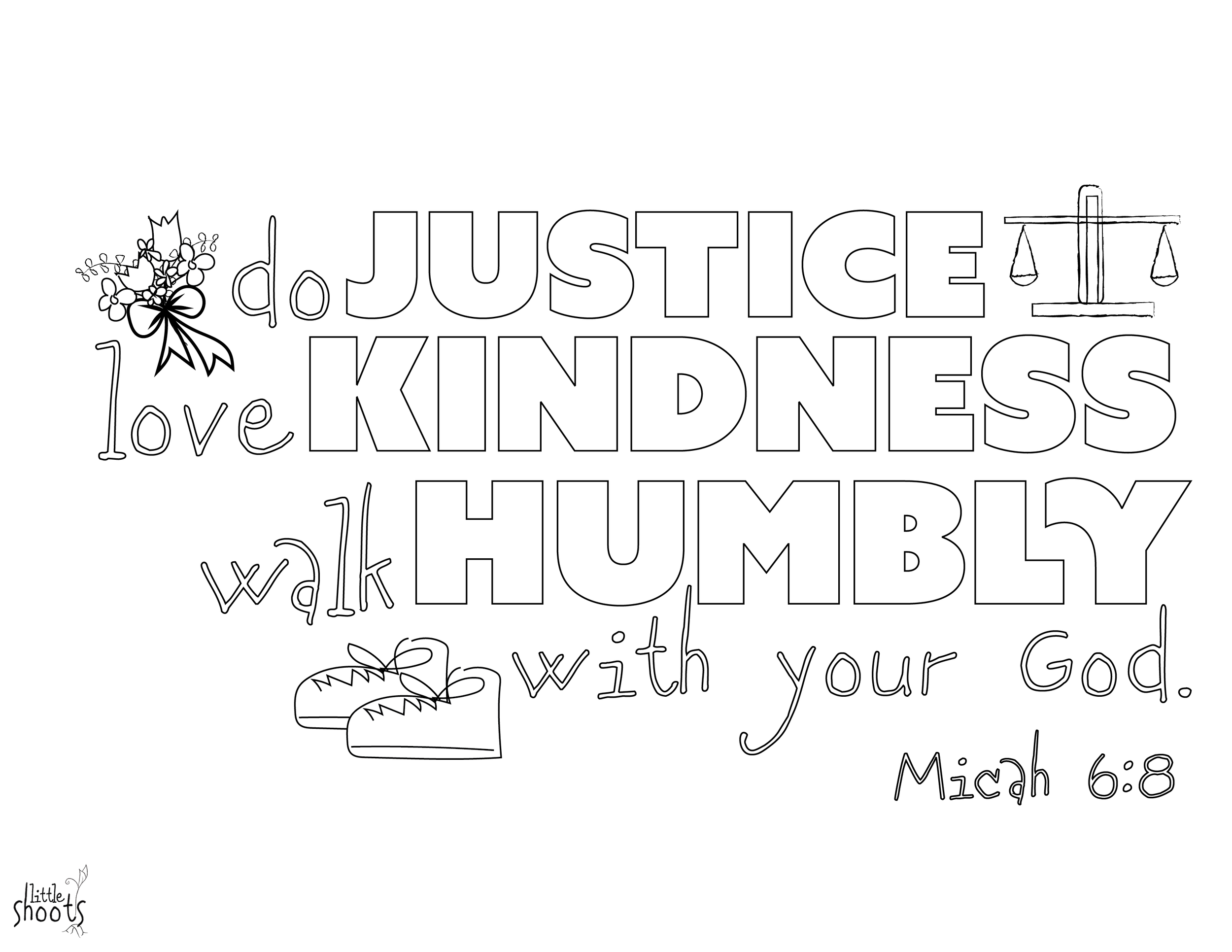 Micah 6:8 — Just Footnotes